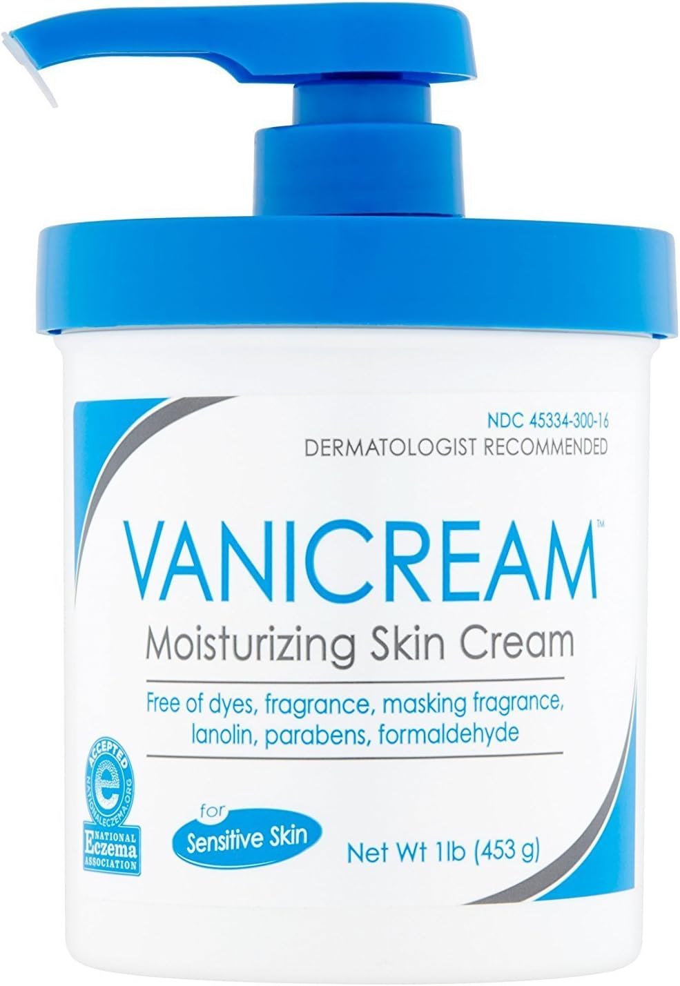 Vanicream Skin Cream With Pump Dispenser 16 oz (Pack of 4) : Buy Online ...