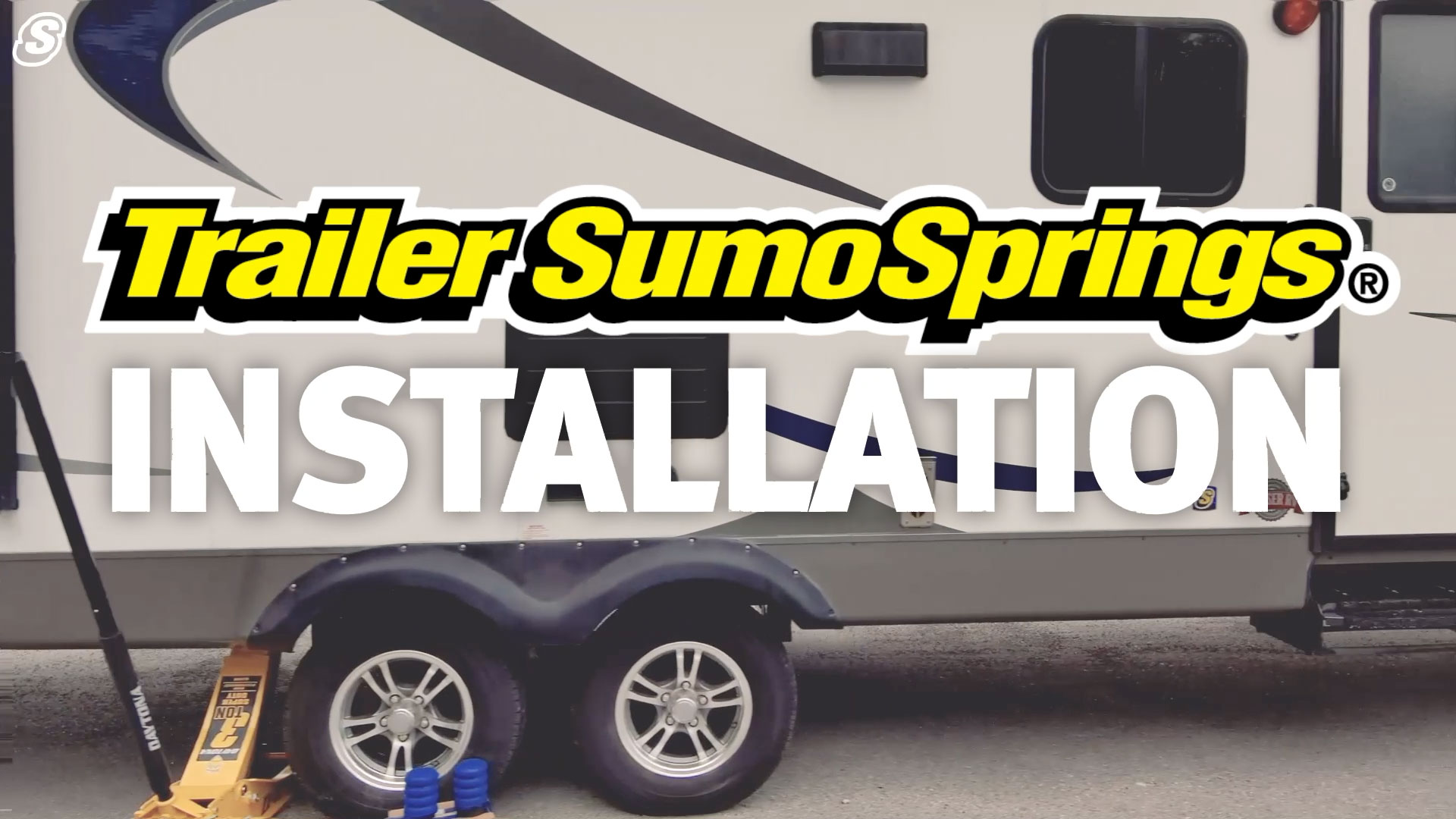 Watch TSS-107-40 Trailer SumoSprings Installation / Simple RV ...