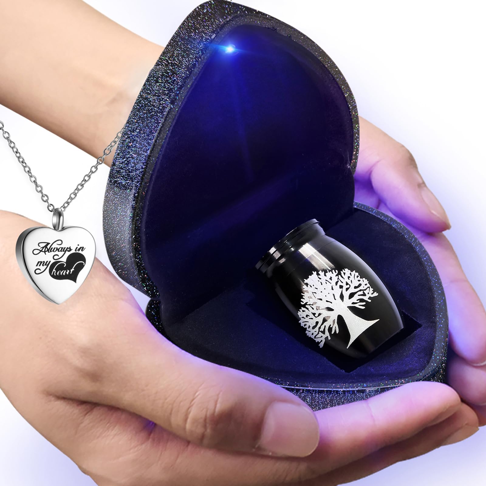 Amazon.com: Small Urns for Ashes Keepsake, Mini Urns for Human Ashes ...