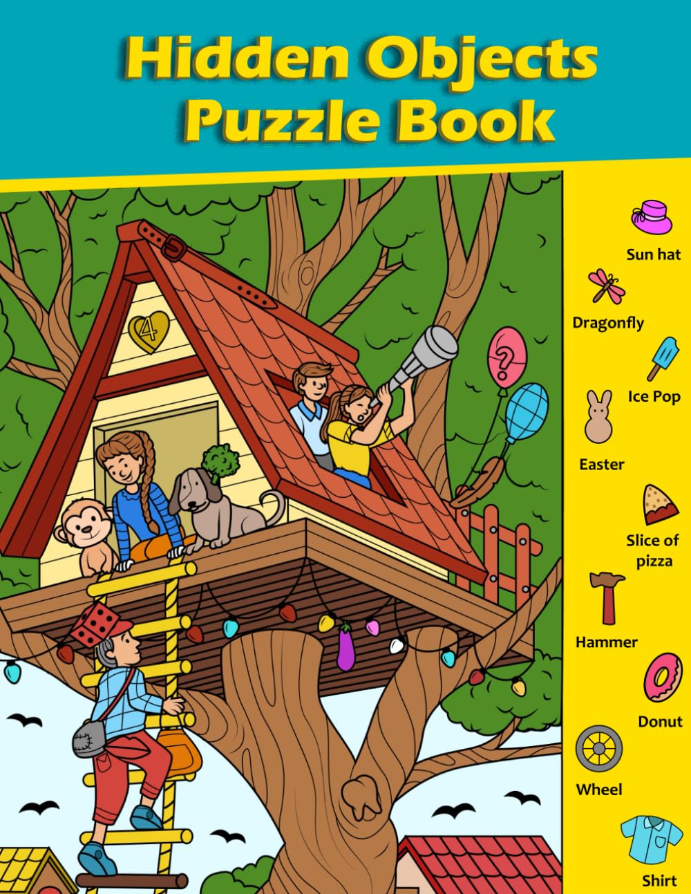 Hidden Objects Puzzle Book Kids Search Find And Seek Activity ...