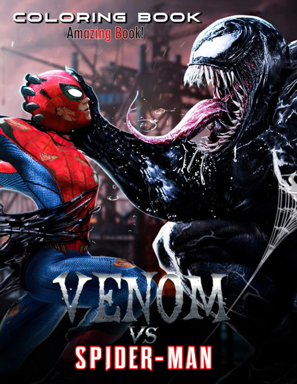Buy Amazing Book Spider man Vs Venom Coloring Book Enjoy Awesome buy-amazing-book-spider-man-vs-venom-coloring-book-enjoy-awesome
