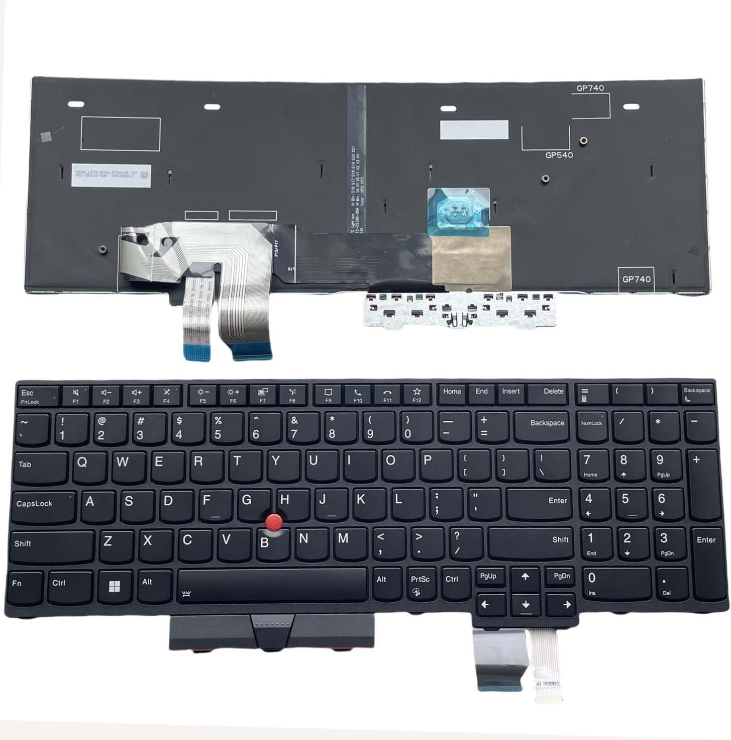 Amazon.com: New Replacement Keyboard for Lenovo ThinkPad P17 P15 Gen 2 ...