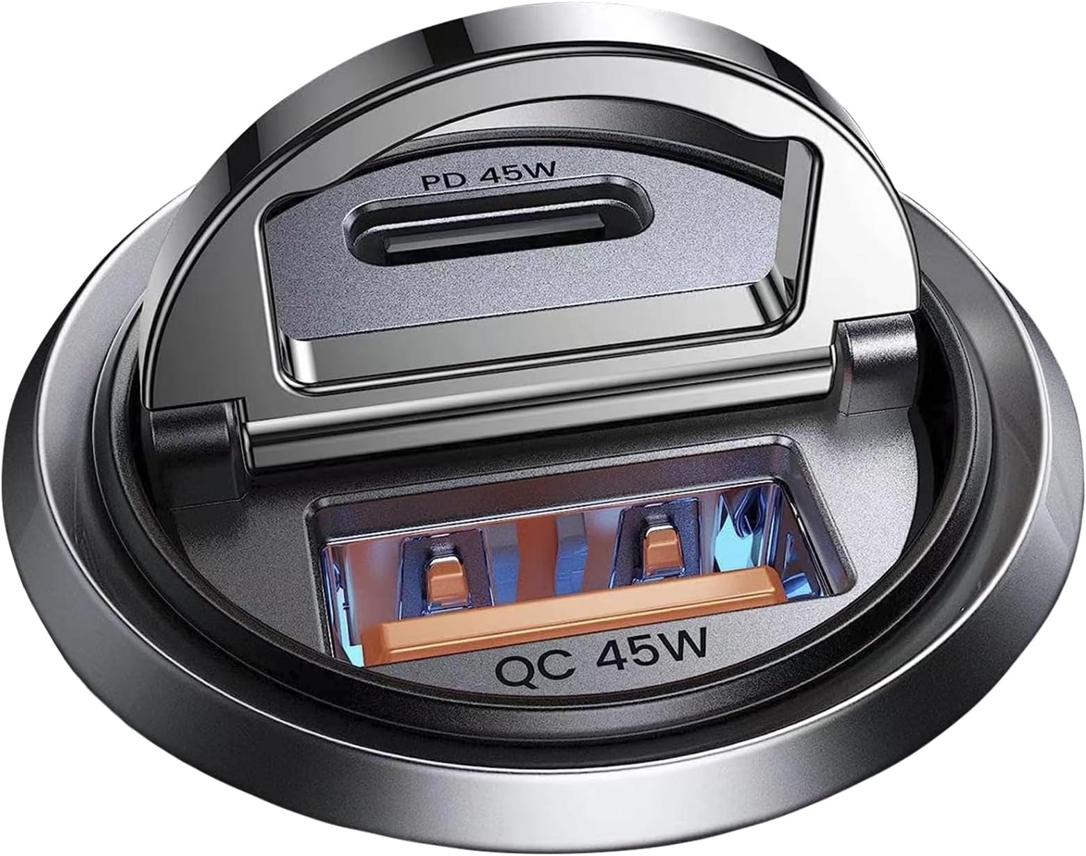 90W USB C Car Charger,[Super Mini Metal] USB C Car Charger Fast ...