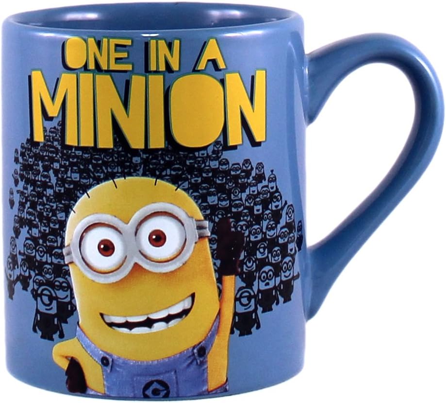 Amazon.com: Minions SAN3334-1 Face Mug, 11.8 fl oz (350 ml), Bob ...