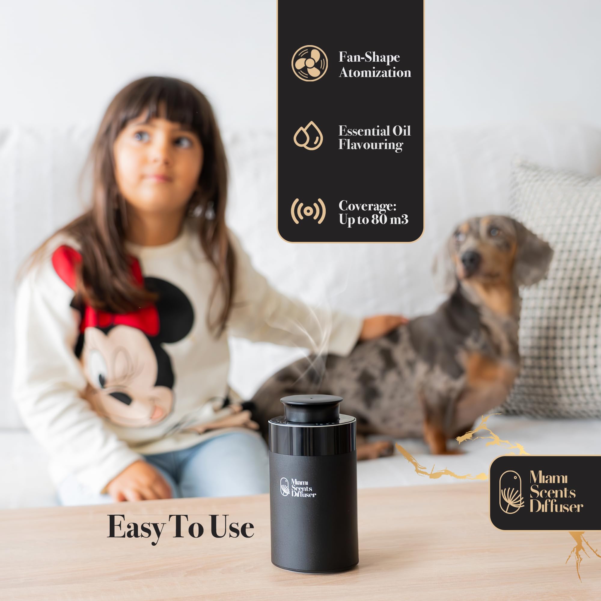 Snapklik.com : Portable & Car Diffuser + Santal Essential Oil Included ...