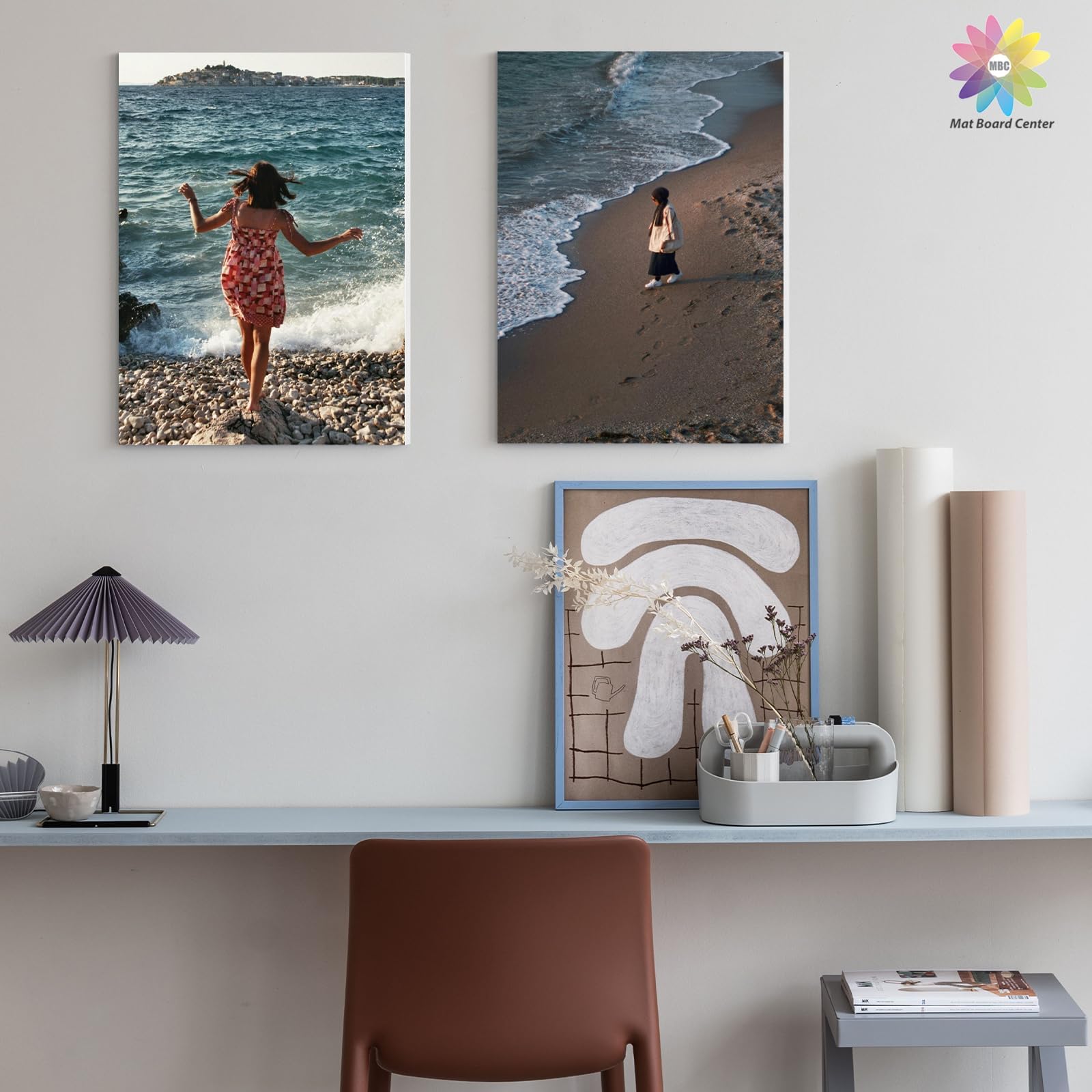 Mounting Board For Posters Mounted Poster Printing On White PVC Board