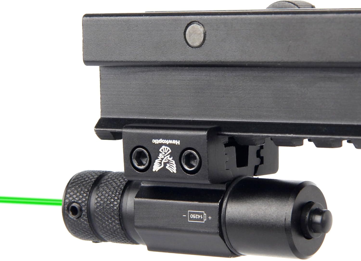 Amazon.com : KASENTE Green Laser Sight Tactical Gun Beam Dot Scope with ...