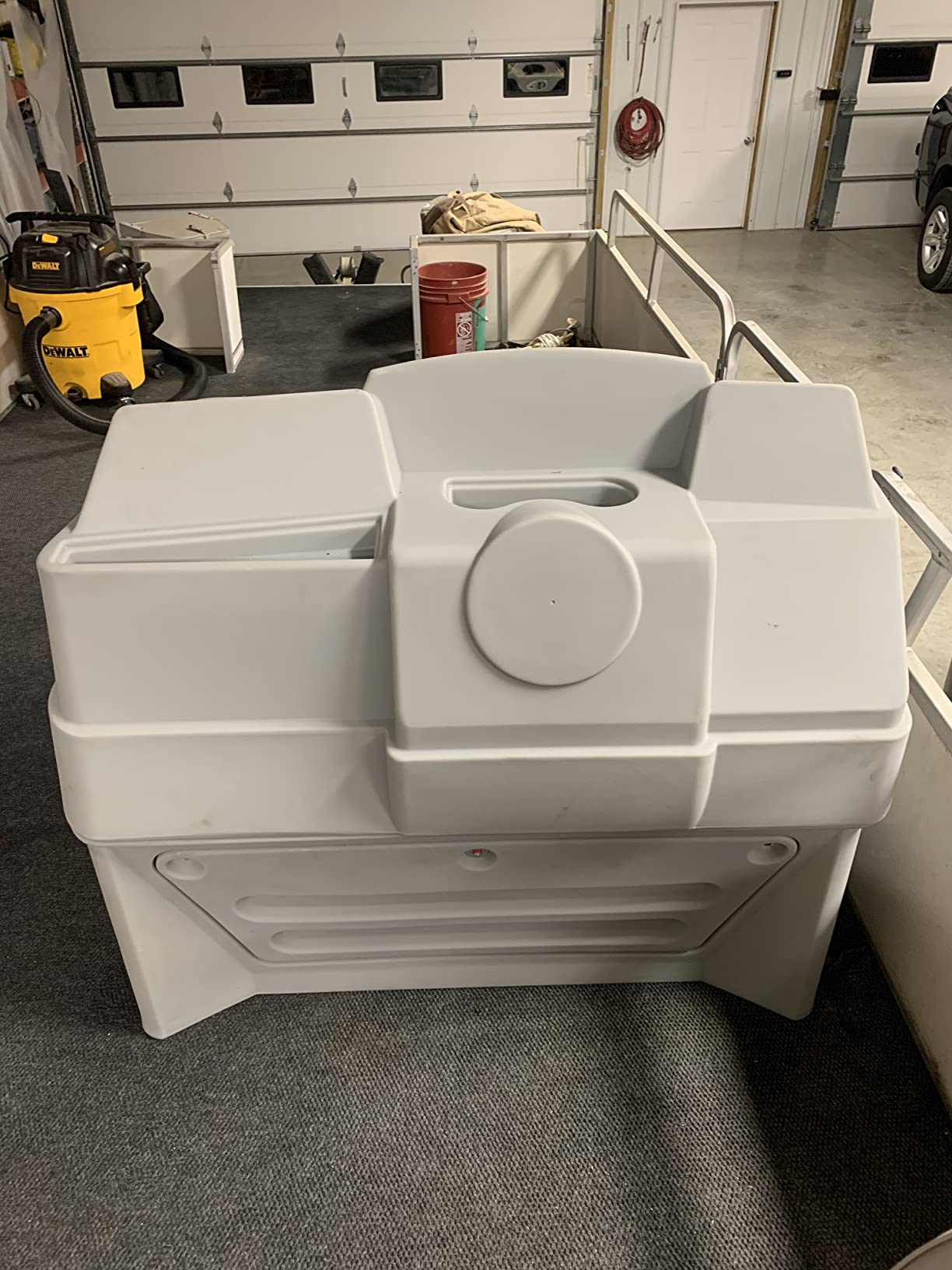 Amazon.com : DeckMate Large Pontoon Boat Console (Gray Pontoon Console ...