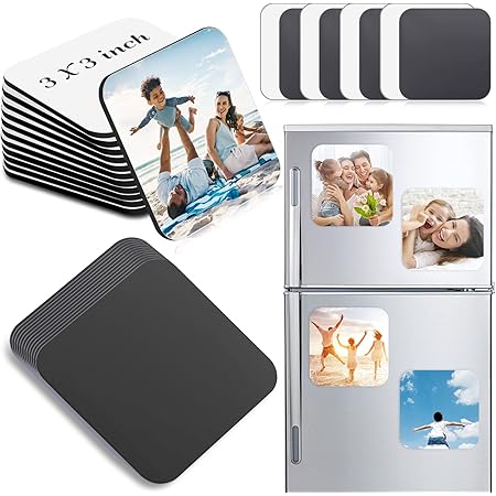 Amazon.com: Sublimation Magnet Blanks, 30PCS Sublimation Blank ...