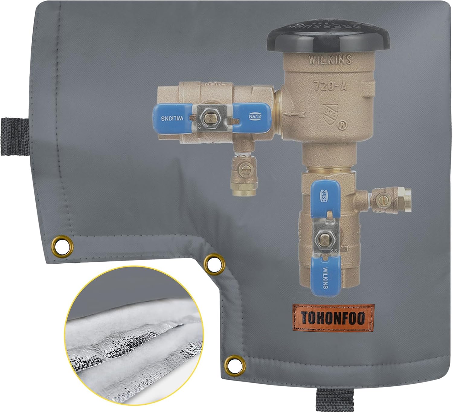 Backflow Preventer Cover Insulated Pouch (5°F) - Pressure Vacuum ...