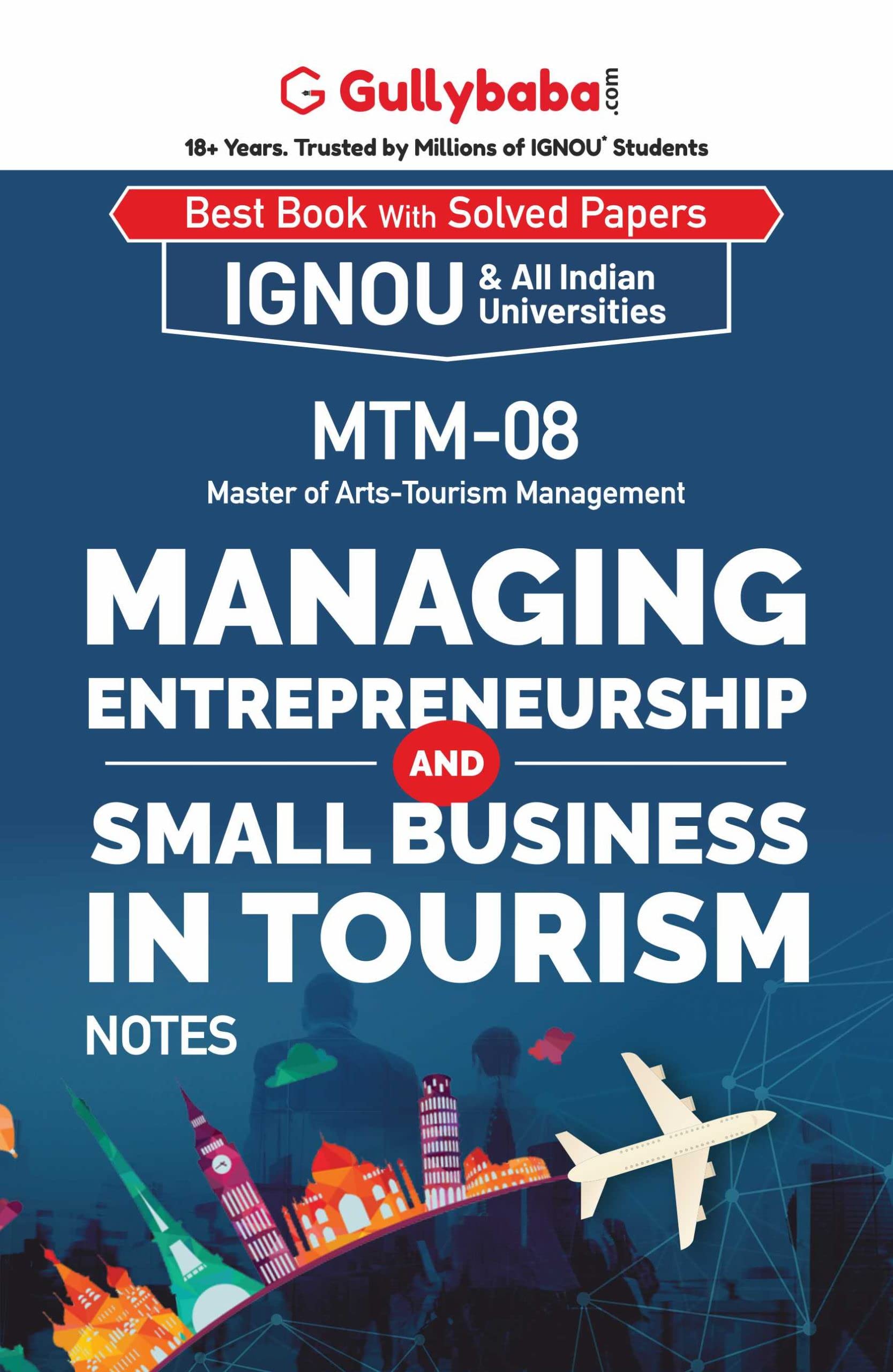 Buy Gullybaba IGNOU MTM 2nd Sem MTM-08 Managing Small Scale Enterprises ...