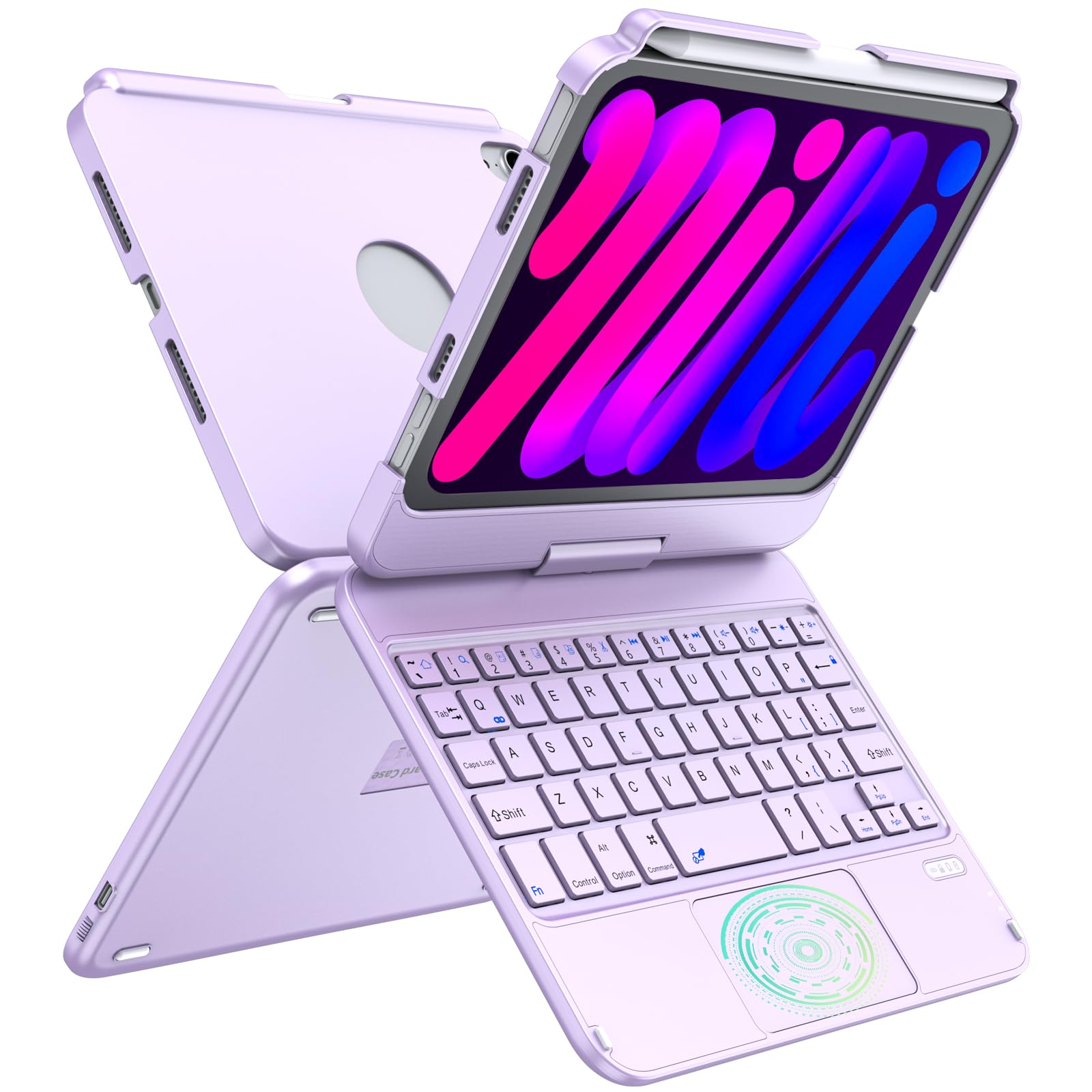 Ipad Mini Cases With Keyboard Purple