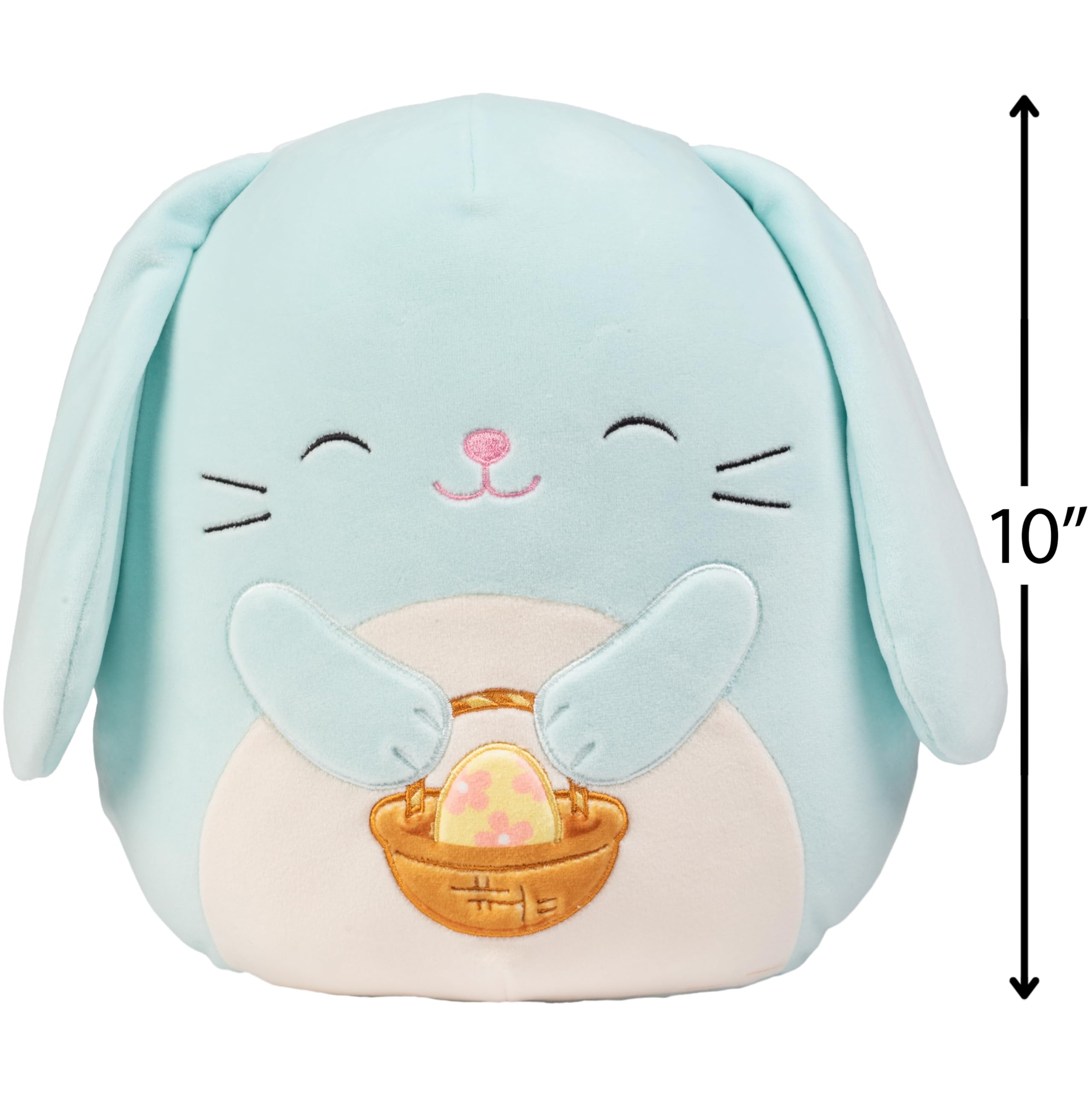 Snapklik.com : Squishmallows 10-Inch Buttons The Blue Bunny - Official ...