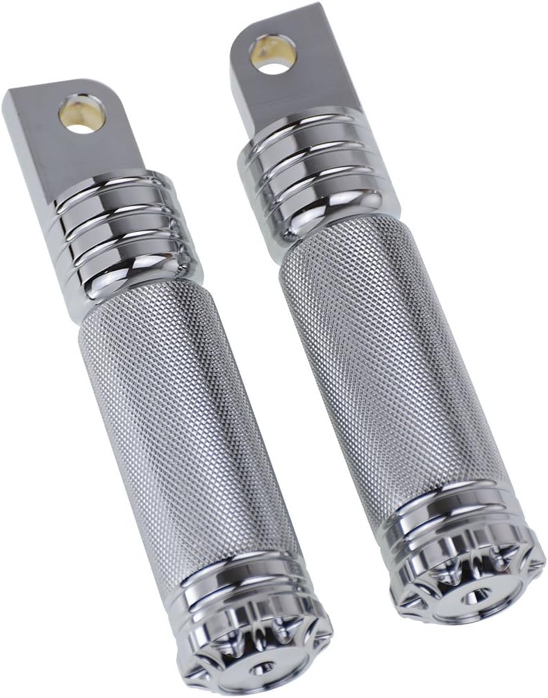 Amazon.com: Dreamseek Motorcycle Shifter Toe Peg+Knurled Foot Pegs Rest ...