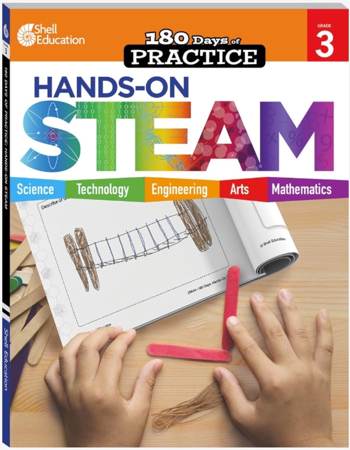 Amazon.com: 180 Days: STEM/STEAM for 3rd Grade Practice Workbook for ...
