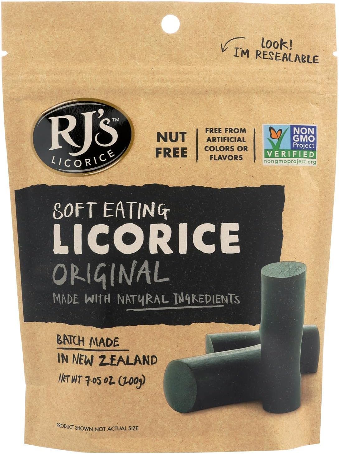 Amazon.com : RJ's Soft Eating Natural Licorice (Pack of 5) Frustration ...