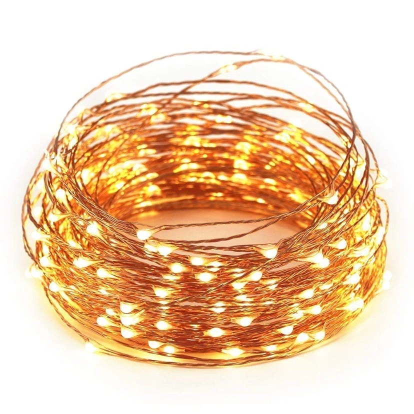 Buy 10 Meter 100 Led Battery-Operated Copper String Lights | LTETTES