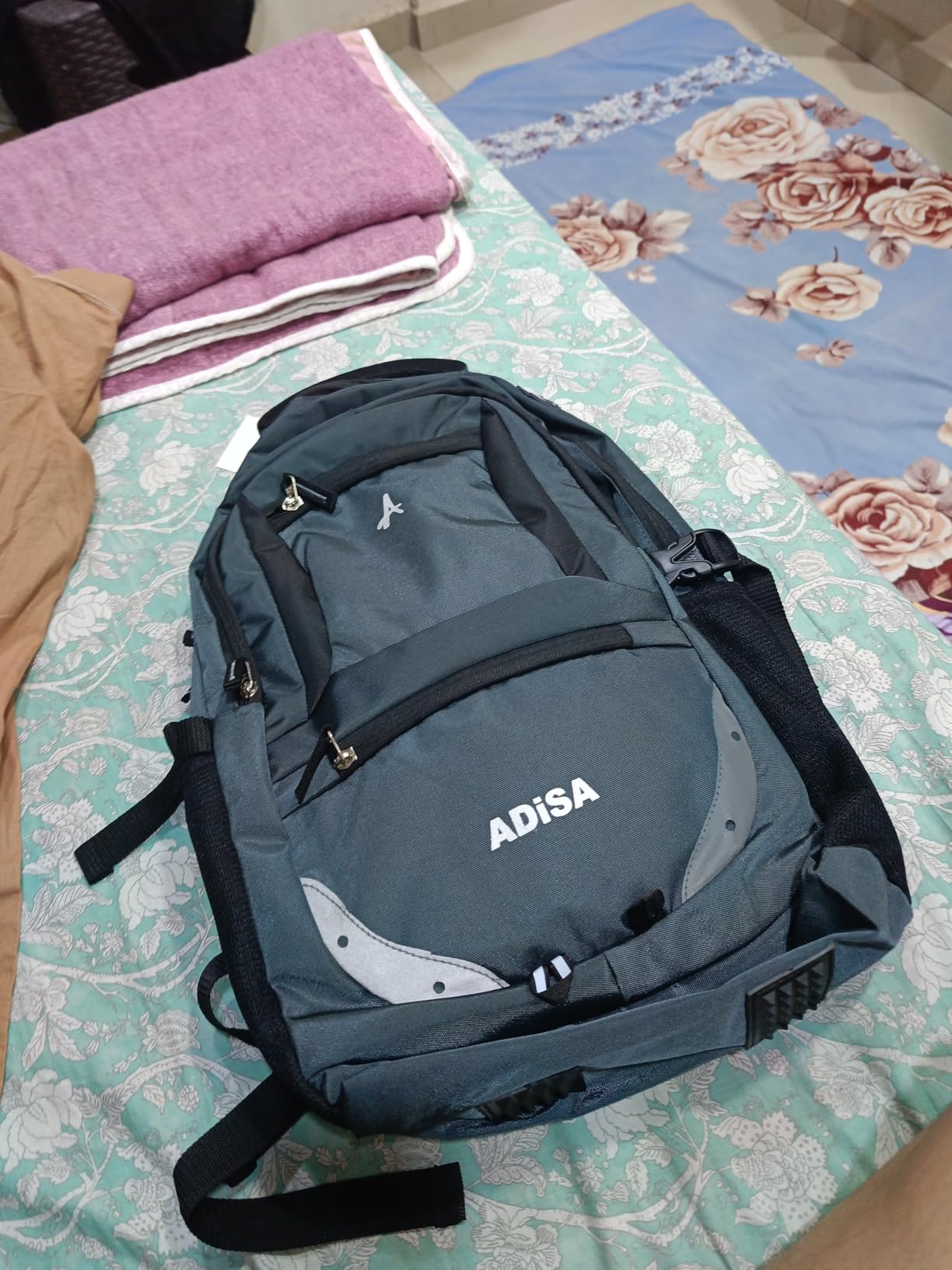 ADISA 32L large laptop backpack office bag college travel back pack ...