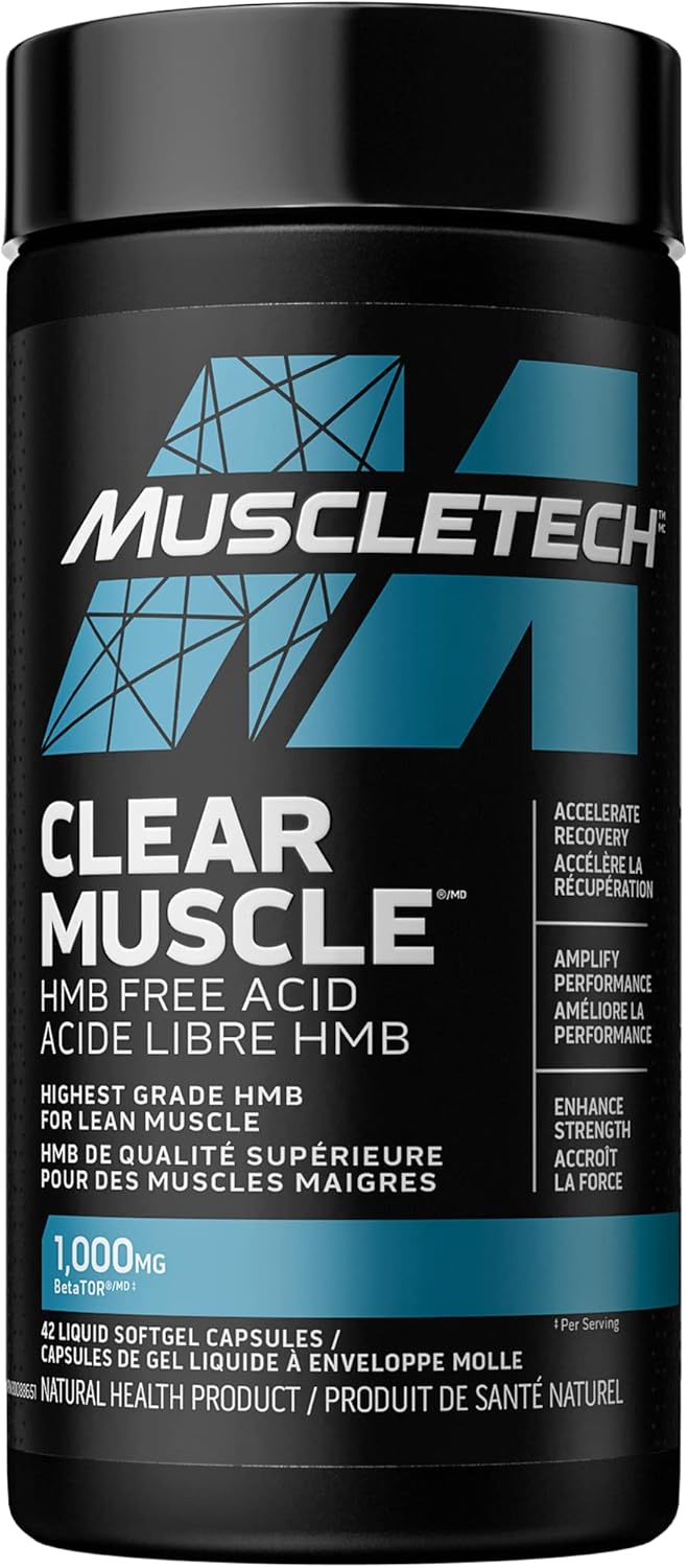 MuscleTech Muscle Workout Supplement for Women & Men - Clear Muscle ...