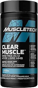 MuscleTech Clear Muscle Workout Supplement for Men & Women