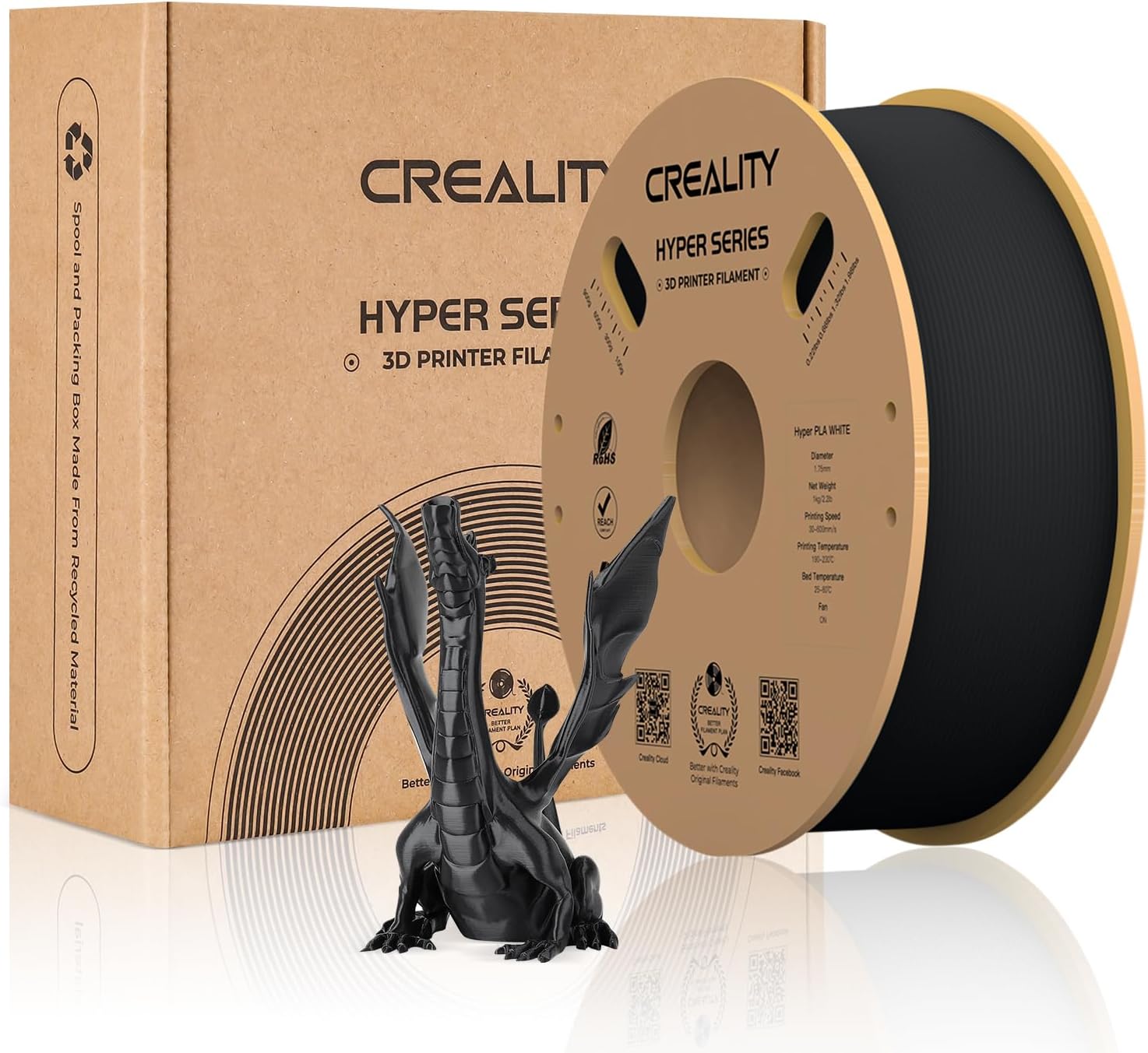 Creality Officiële PLA Filament Hyper Series PLA Super Printing Speed ...