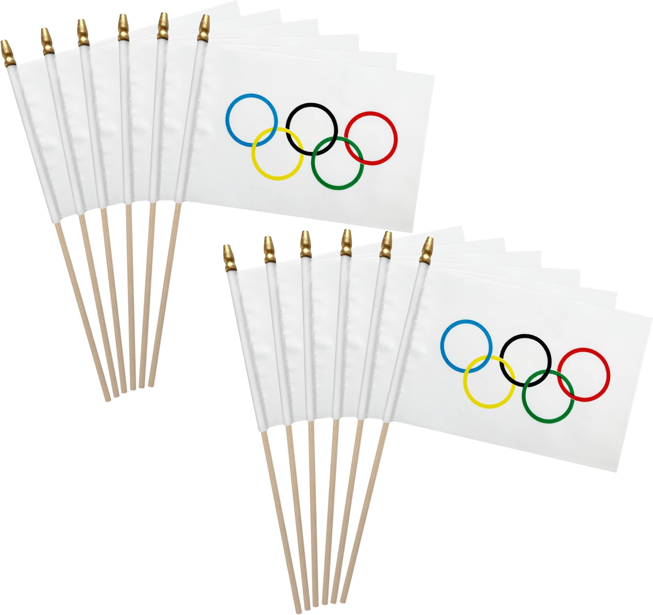 Amazon.com : 50 Countries International Flag Country Stick Flag Hand ...