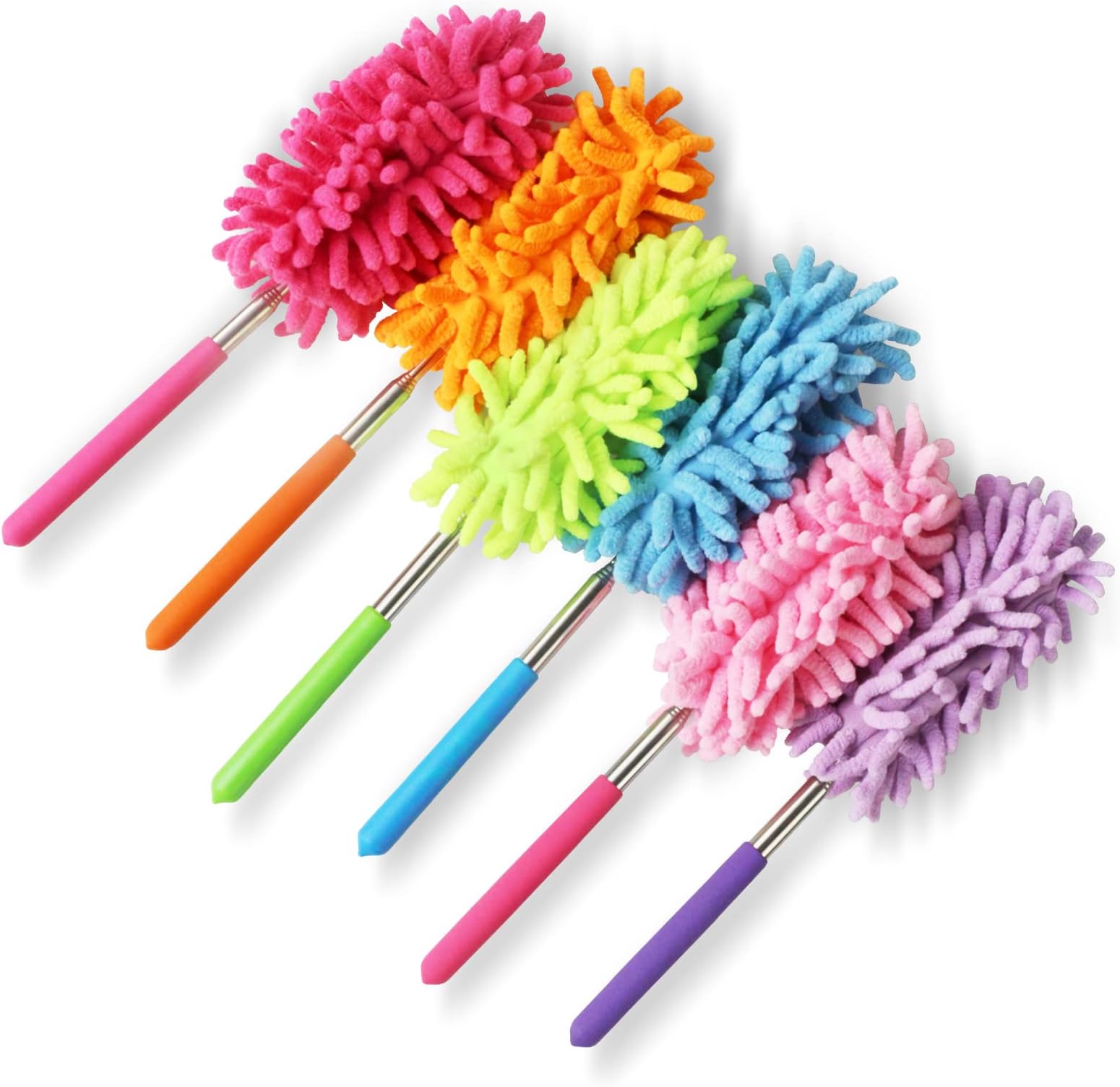 Amazon.com: Microfiber Duster for Cleaning, Tukuos Hand Washable ...