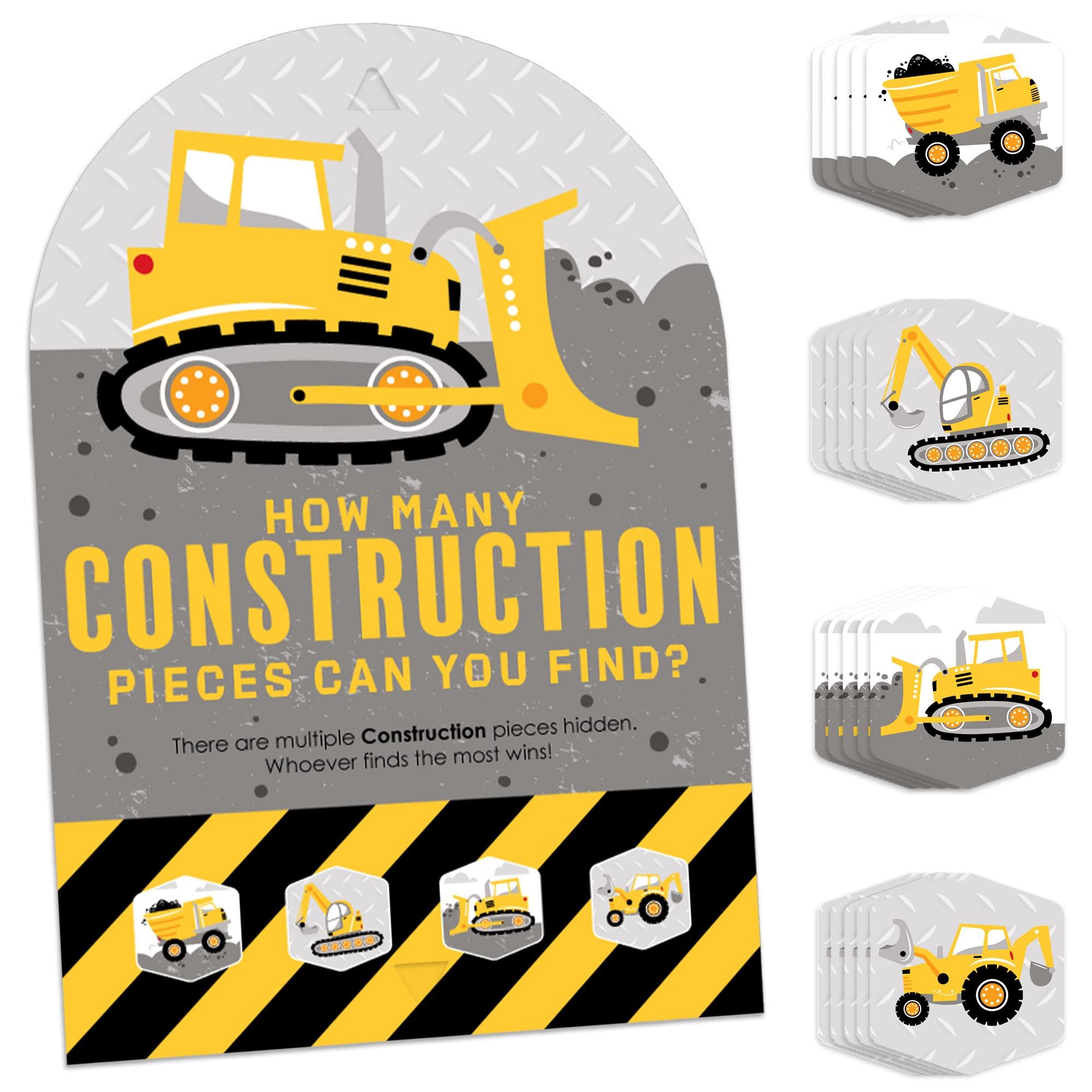 Amazon.com: Big Dot of Happiness Dig It - Construction Party Zone ...