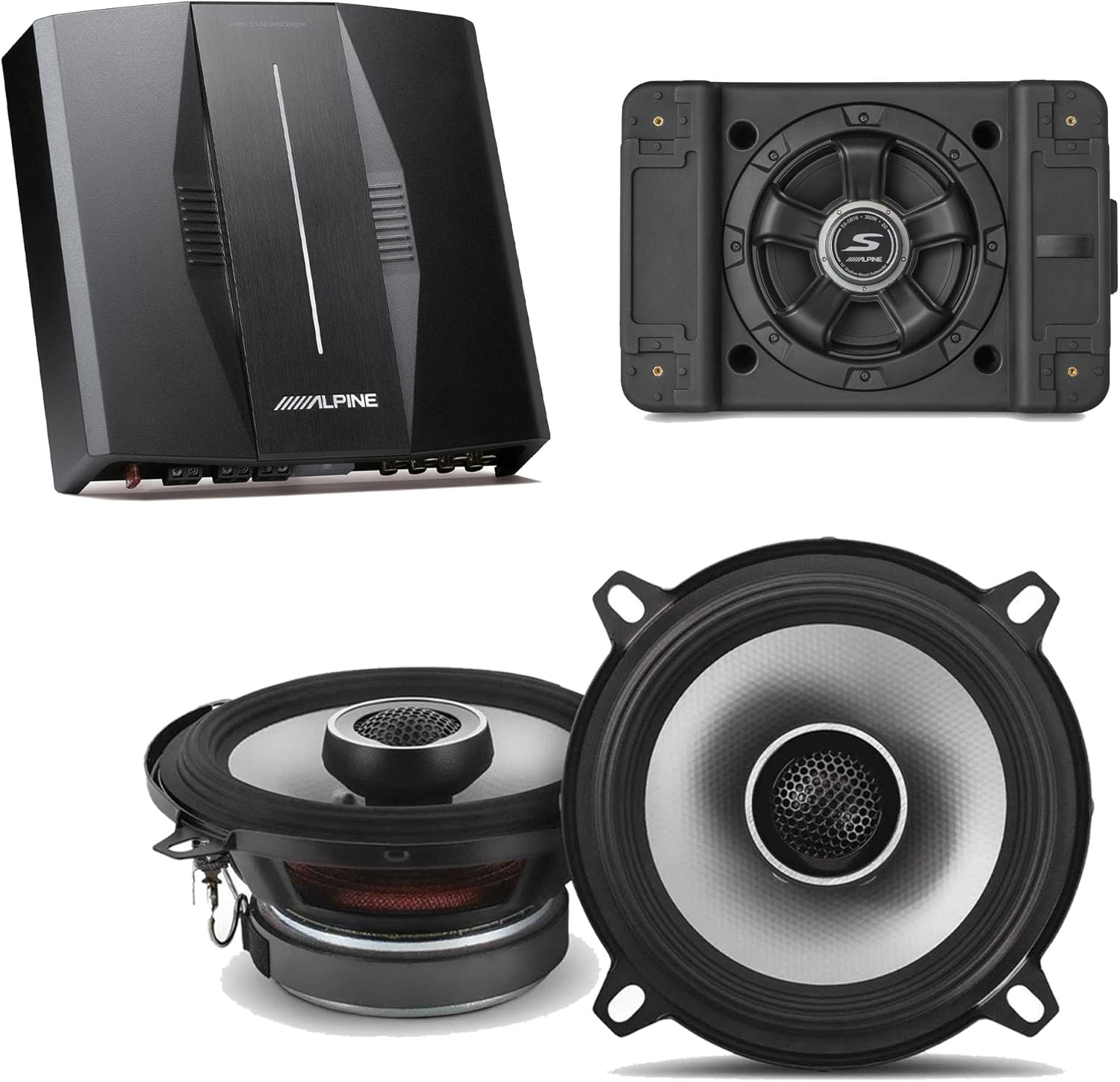 Amazon.com: Alpine PXE-C80-88 OPTIM8 8-Channel Hi-Res DSP Amplifier w ...