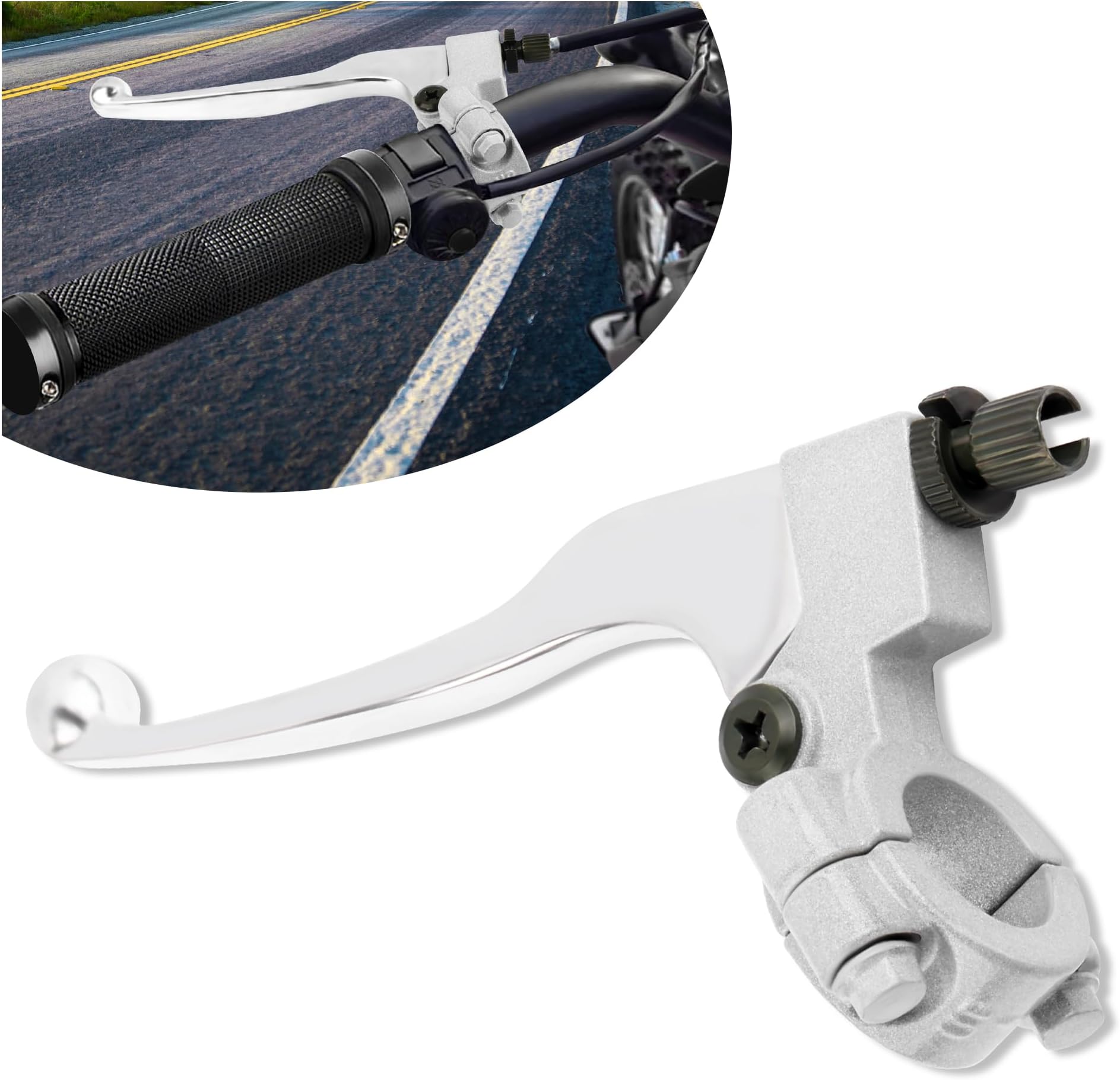 Amazon.com: OFBAND Left Clutch Lever + Right Brake Lever,Aluminum Alloy ...