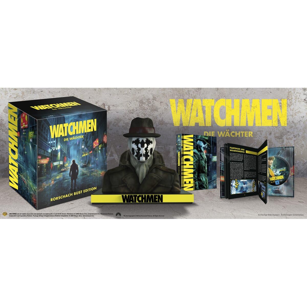 Watchmen-Ultimate Cut-Blu-Ray-Rorschach Bust [Import]: DVD et Blu-ray ...
