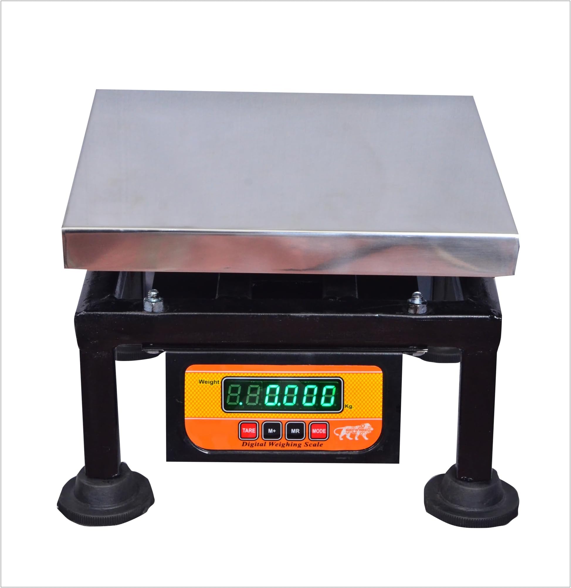 GRAMTECHNOLOGY SS Weighing Scale 100kg x 10 gram Weight Machine for ...