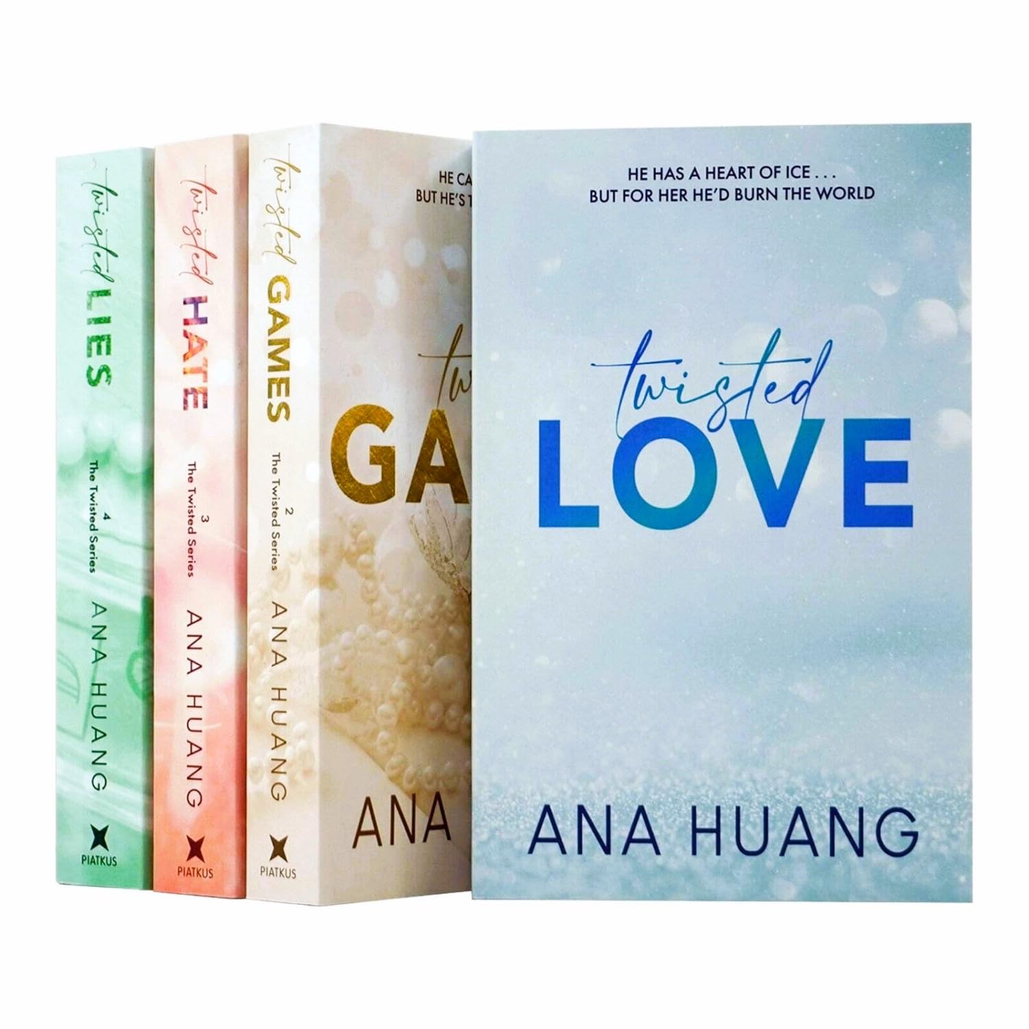 Ana Huang Twisted and Kings of Sin Series 5 Books Collection Set ...