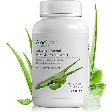 Amazon.com: Pure Mountain Botanicals Aloe Vera Plus Capsules. 200:1 ...