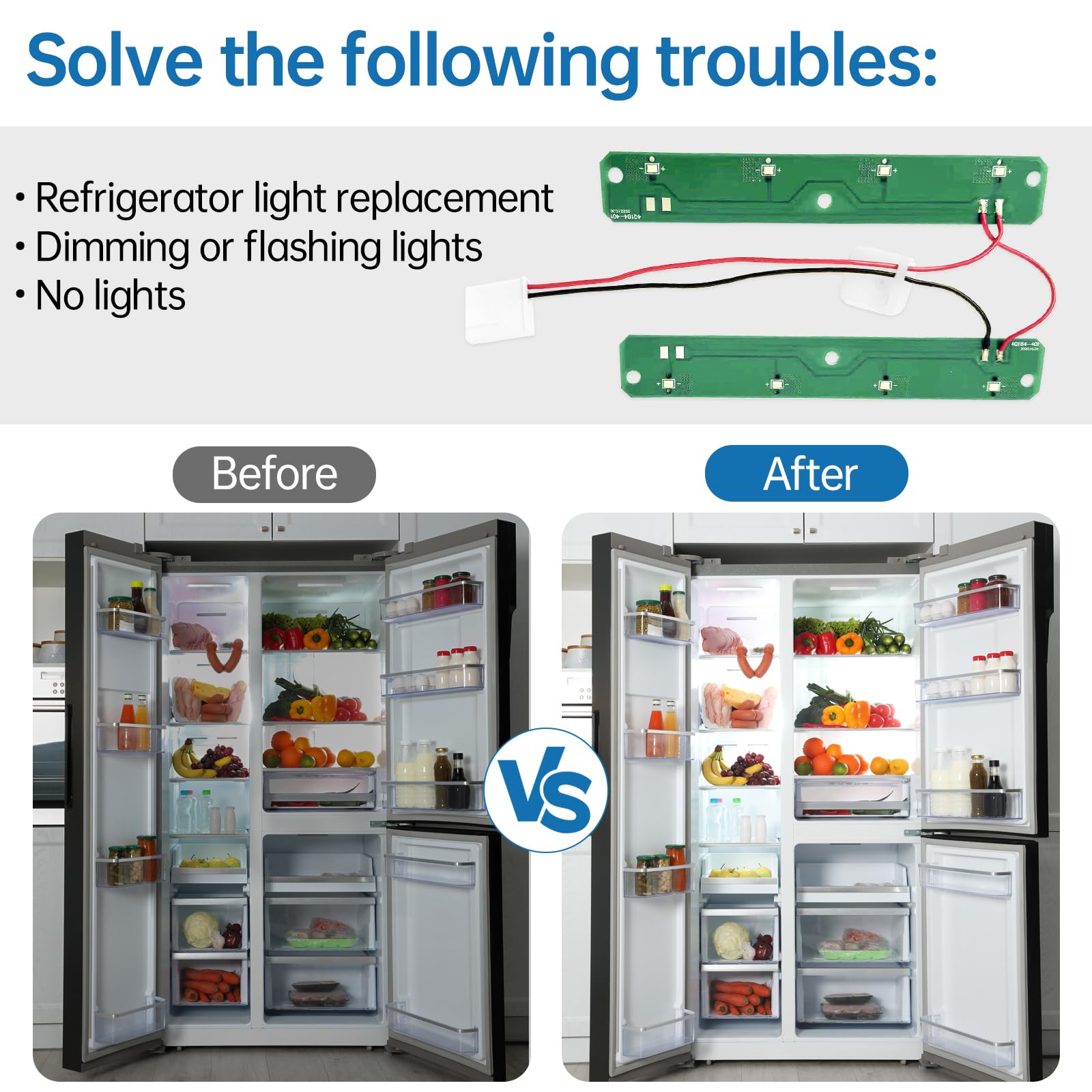Whirlpool Led Light Replacement W11042554 Refrigerators LED Light ...