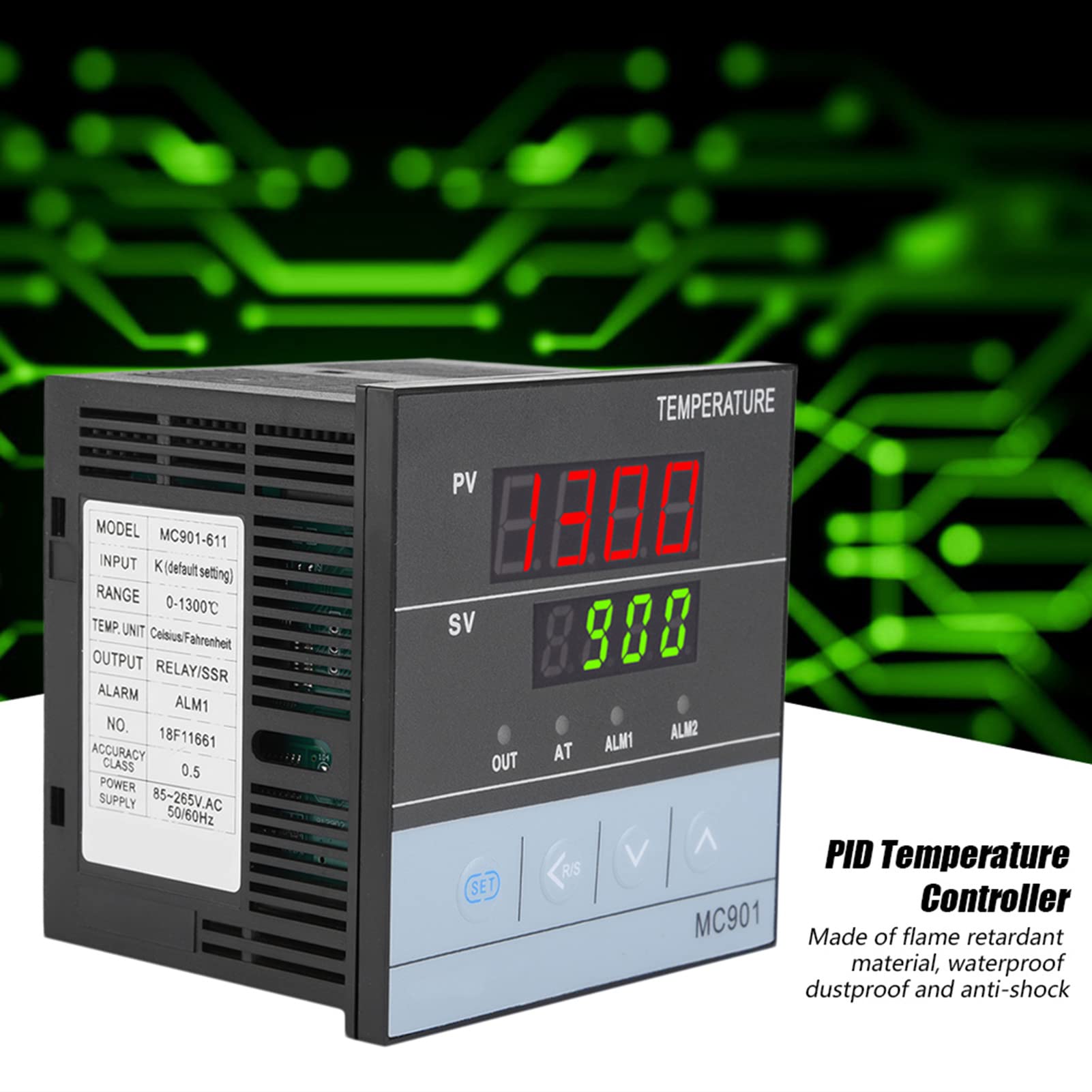 Snapklik.com : PID Temperature Controller, Digital Display K Type ...