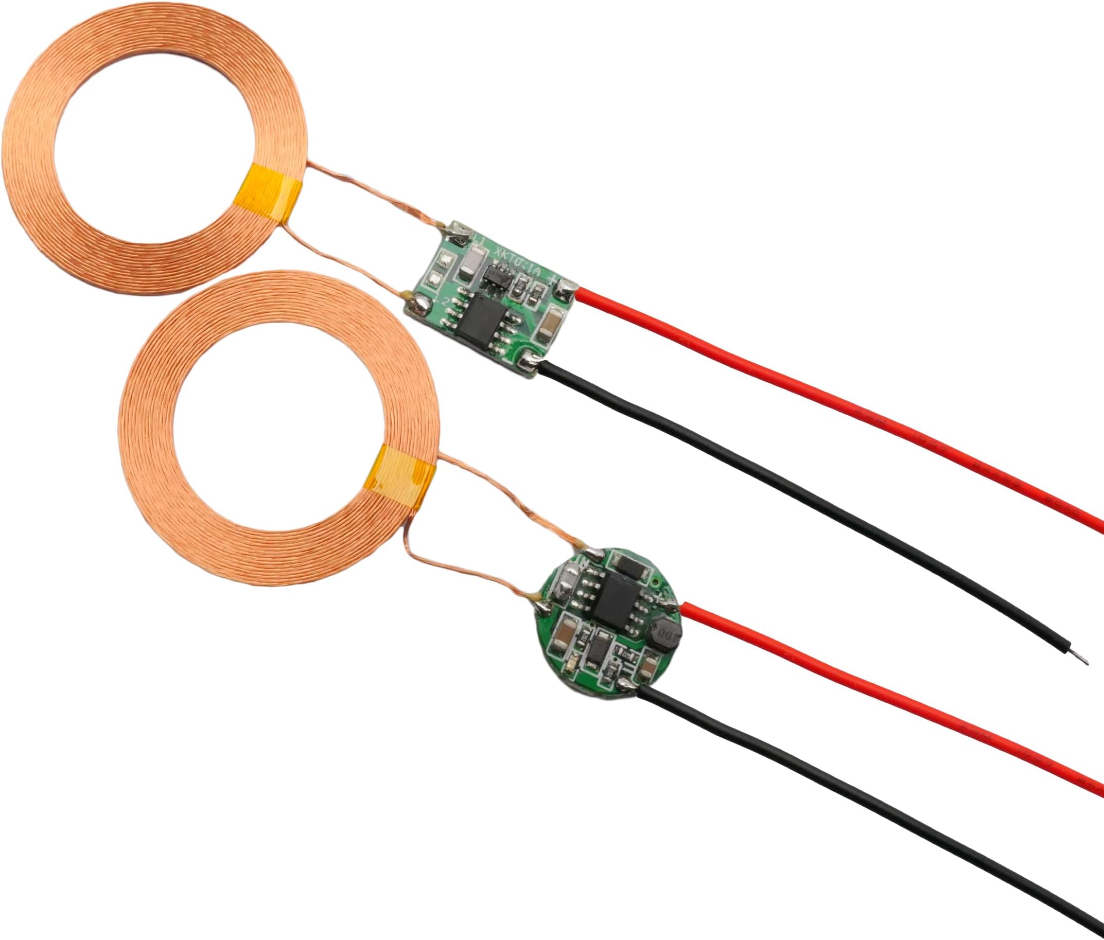 Amazon.com: 12V 15mm Distance Charging 5V 500mA Output 22mm Coil Power ...