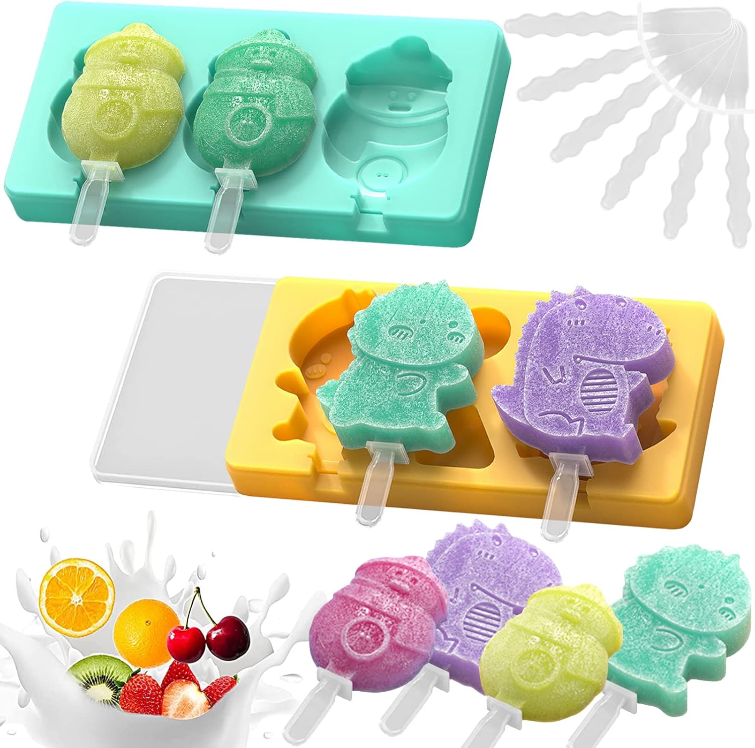 Silicone Ice Lolly Moulds, Silicone Ice Lolly Moulds, Silicone Mould ...