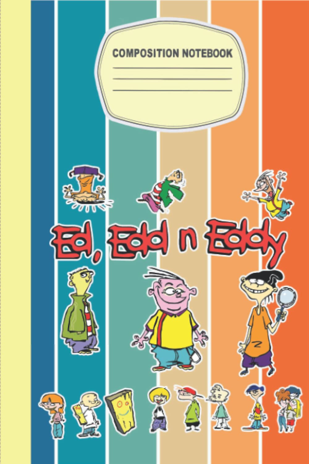 Ed Edd N Eddy Notebook Animated Merch Ed Edd N | Desertcart Sri Lanka