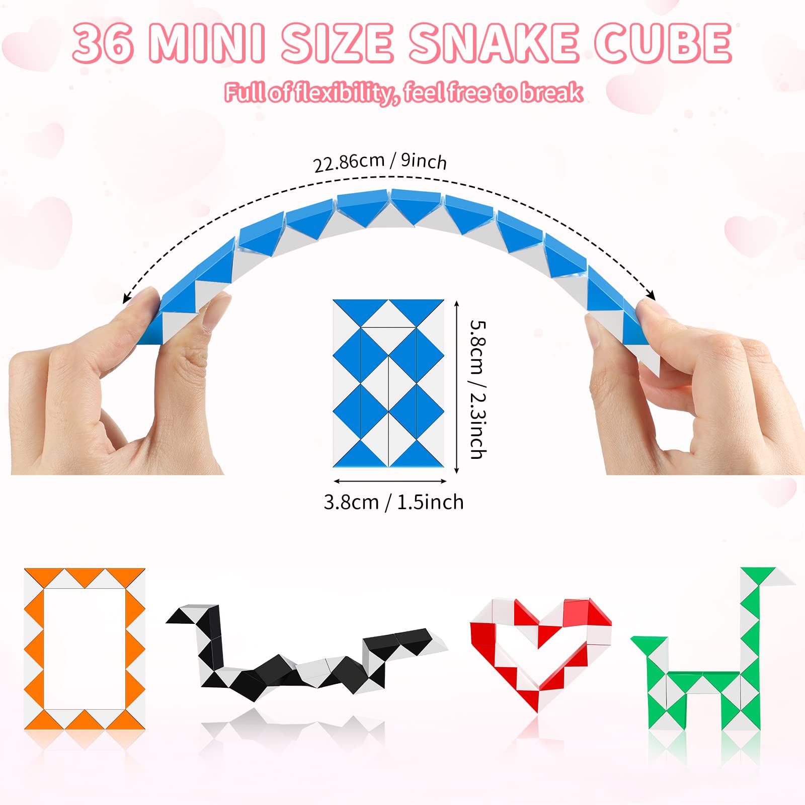 Snapklik.com : 24 Pieces Valentines Day Cards School Gifts For Kids ...