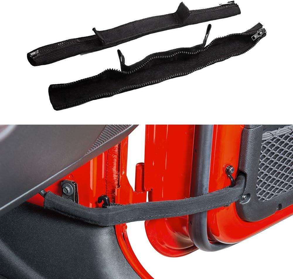 Amazon.com: Heavy-Duty Door Limiting Straps for 2007-2018 Jeep Wrangler ...