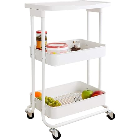 Home Centre Tranzit 3 Tier Kitchen Storage Trolley : Amazon.in: Home ...