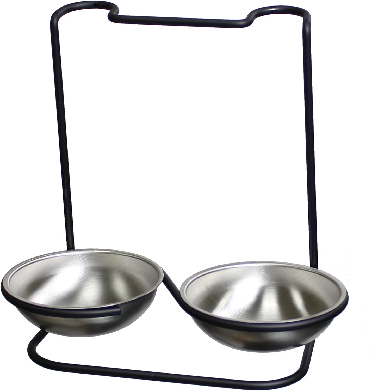 Amazon.com: Prodyne Metalla Stainless Steel Double Spoon Rest, Black ...