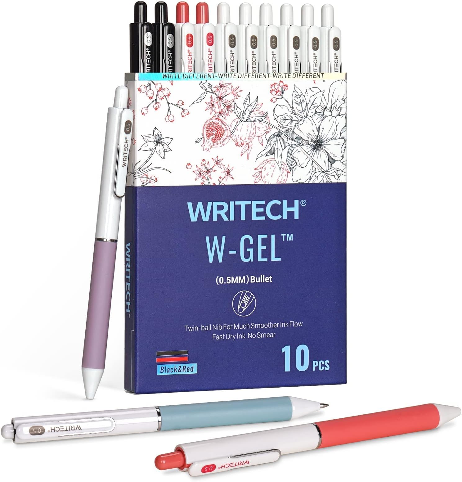 Amazon.com: ARTEZA Gel Pens Colored Set of 10, Unique Vintage Colors ...