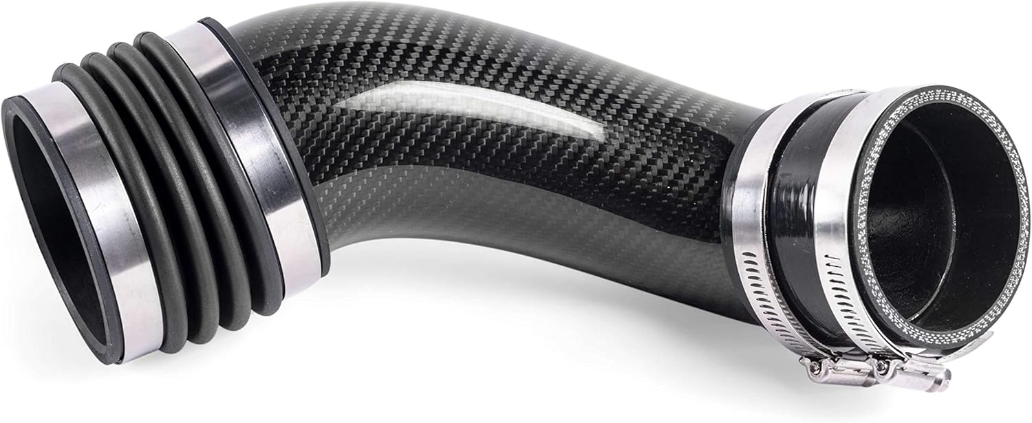 Amazon.com: APR CI100033-B Carbon Fiber Turbo Inlet Pipe - 1.8T/2.0T ...