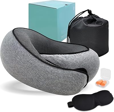 Amazon.com: Xtinmee 2 Pcs Travel Pillow for Sleeping Airplane Headrest ...