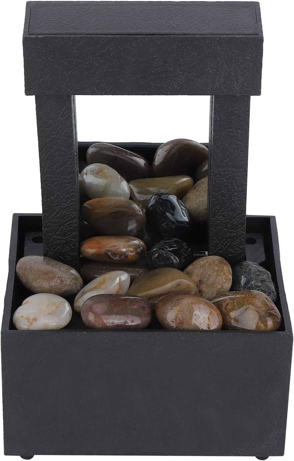 Indoor Water Fountain Desktop Fountain, USB Water Fountain Ornament LED ...