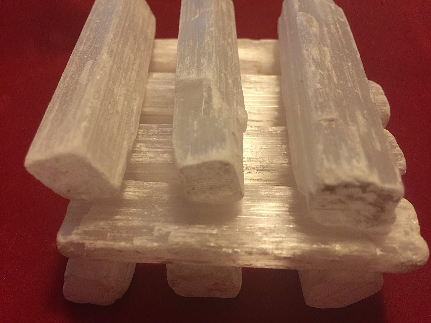 Amazon.com: 10 Selenite Sticks 3" Long/Sticklets Crystal Healing Grid ...