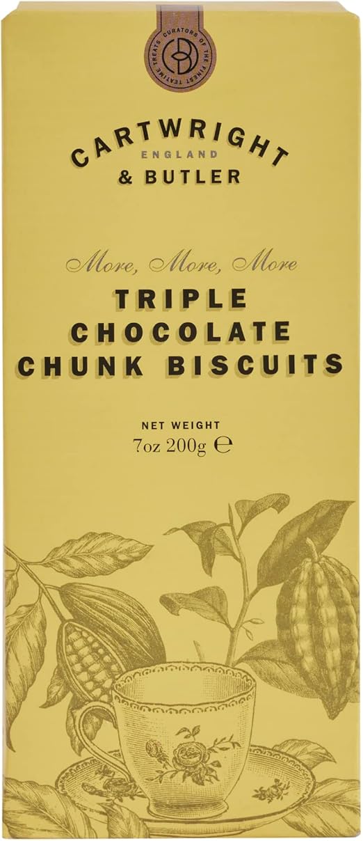 Cartwright & Butler | Triple Choc Chunk Biscuits In Carton : Amazon.co ...