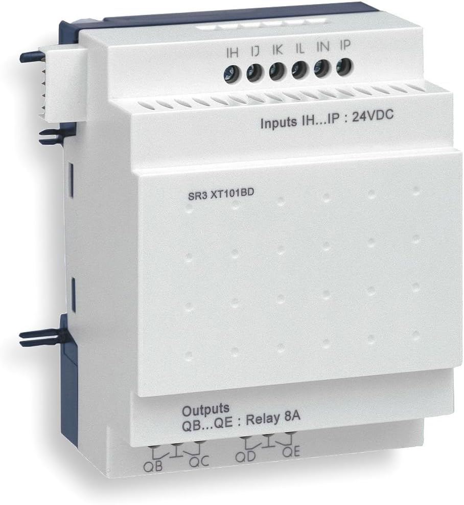 SCHNEIDER ELECTRIC 24-Vac SR3XT141B Zelio Sr3 Expansion Module 14 I-O ...
